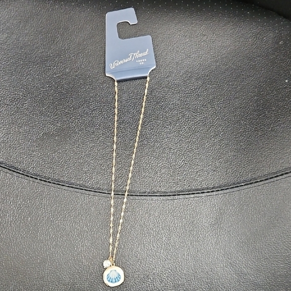 Universal Thread | Jewelry | Universal Thread Gold Necklace With Blue ...
